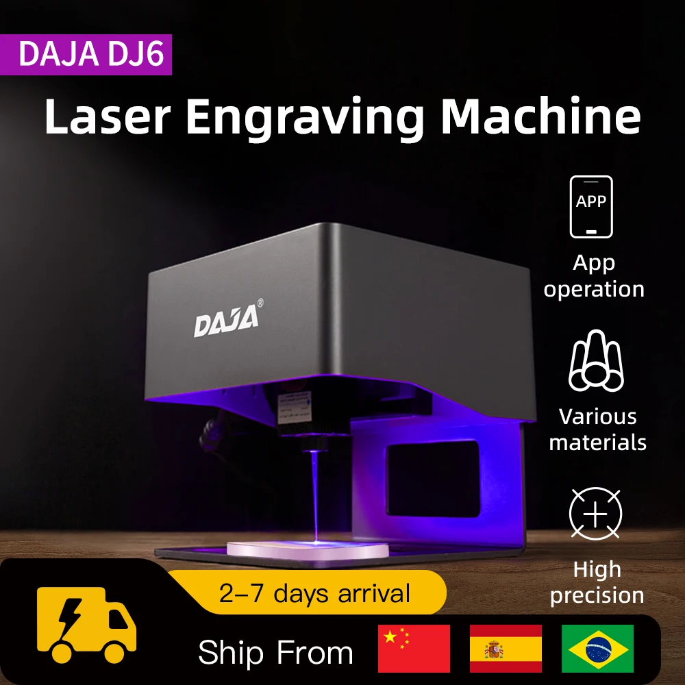 DAJA-Laser-Engraver-CNC-DIY-DJ6-Laser-Engraving-Machine-3000mw-Fast ...