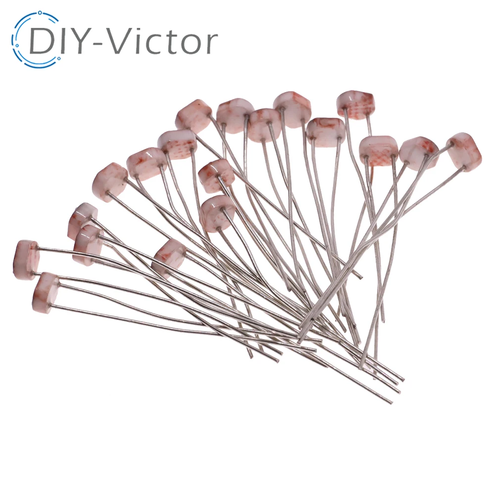 Light-Dependent-Resistor-LDR-5MM-Photoresistor-20PCS-5528-5506-5537 ...