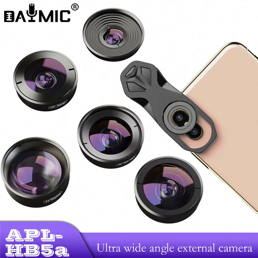 Apexel-Professional-Selfie-Pro-Camera-Lens-HD-Fisheye-Wide-Angle-Macro ...