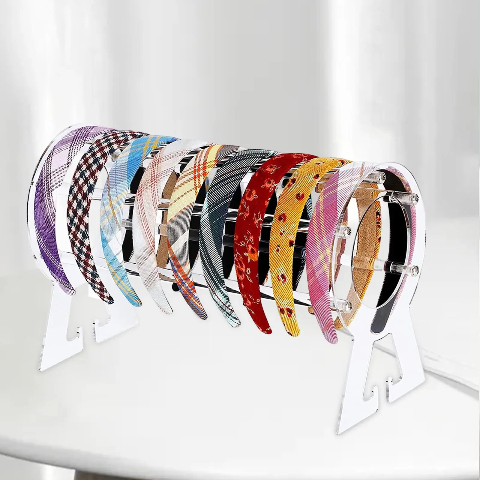 Clear Headband Holder Rack Holder Acrylic Detachable Photo Props Hair ...