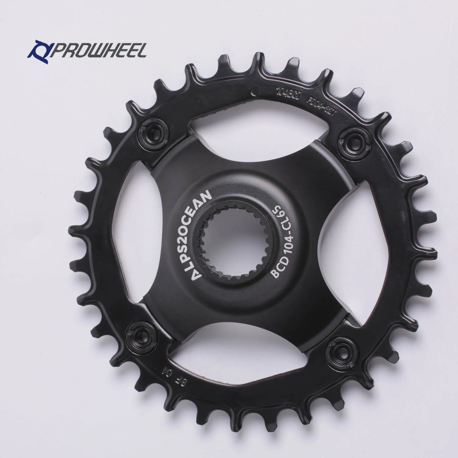 Prowheel 130 BCD 32T Narrow Wide Teeth EBike Chainring for 9 to 12 ...