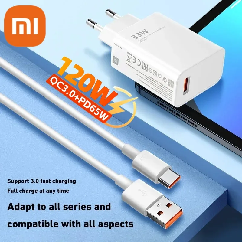 120W-Xiaomi-Charger-Original-Fast-Charge-HyperCharge-Adapter-Usb-Type-C ...