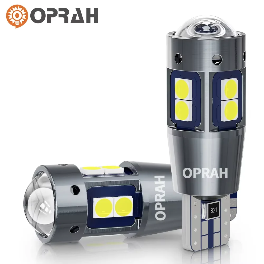 2PCS W5W T10 LED Canbus No error 12V 6000K Super Bright 3030 10 SMD Car ...