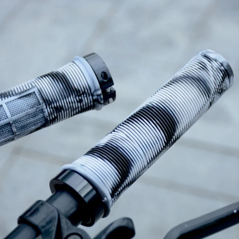 Folding-Bike-Grips-Lock-on-Bicycle-Cuff-Anti-Slip-Shock-Absorbing ...