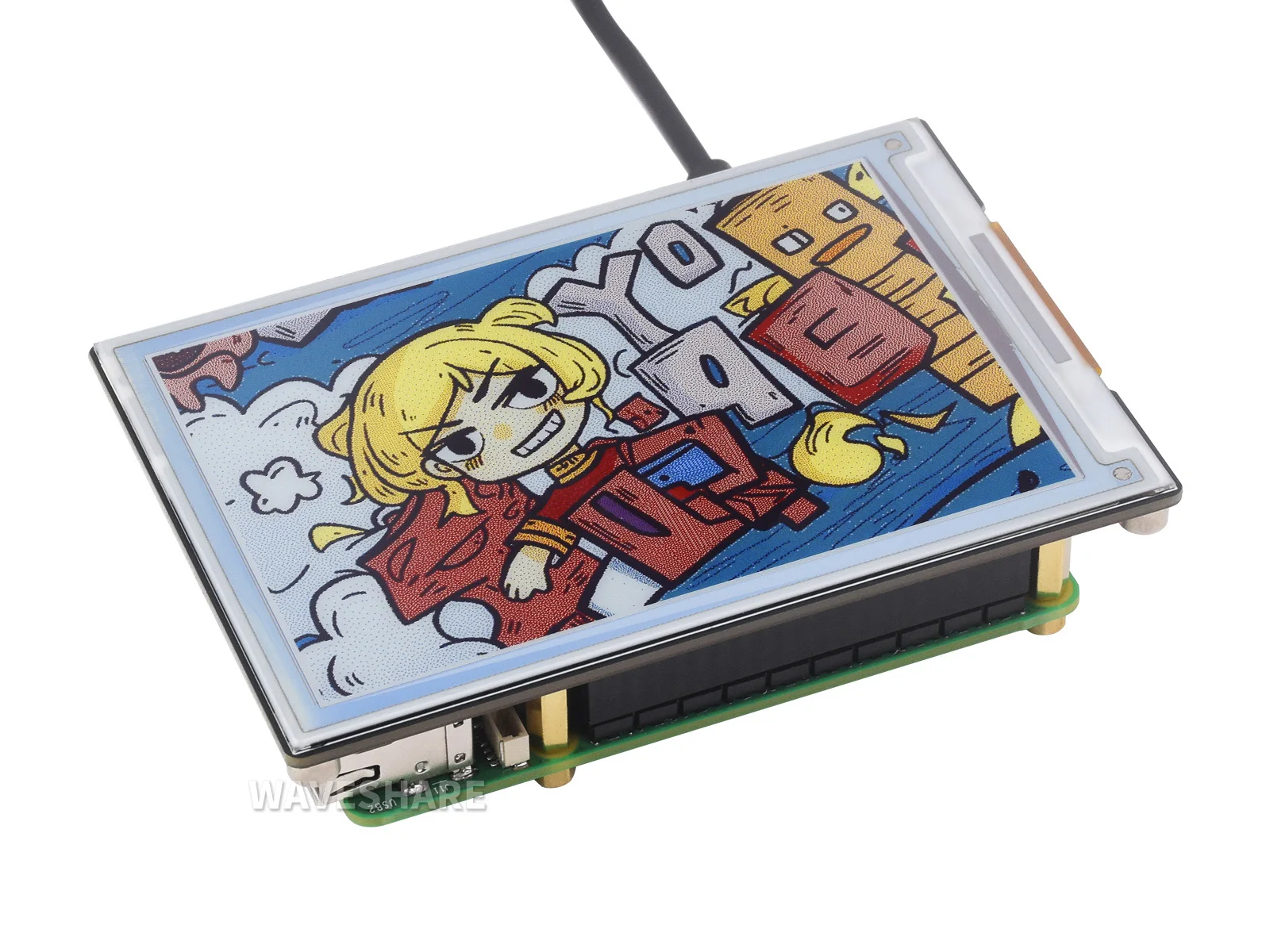 4inch-E-Ink-Spectra-6-E6-Full-color-E-Paper-Display-600-400-Pixels-SPI ...