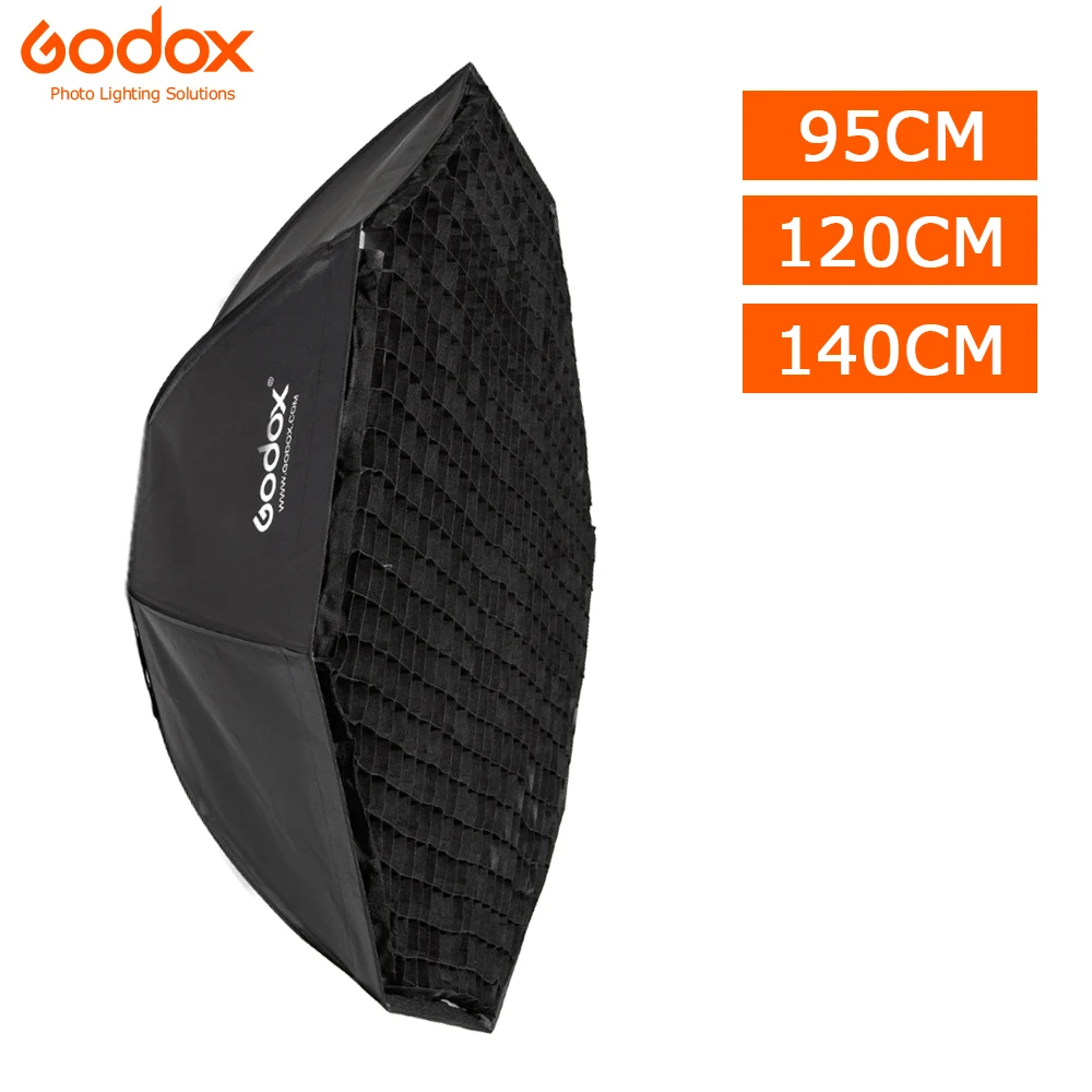 Godox 95cm 120cm 140cm Studio Octagon Honeycomb Grid Softbox Reflector ...