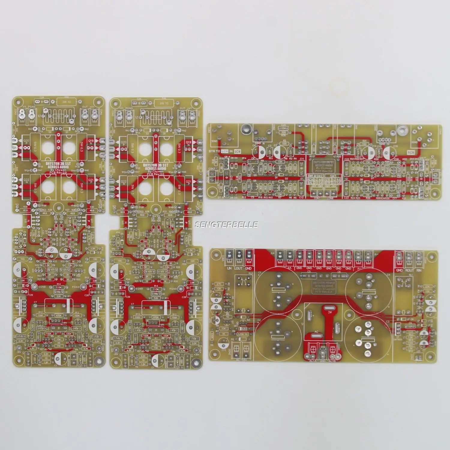 HiFi Stereo Bryston 3B SST2 Audio Power Amplifier Board PCB + PSU Board ...