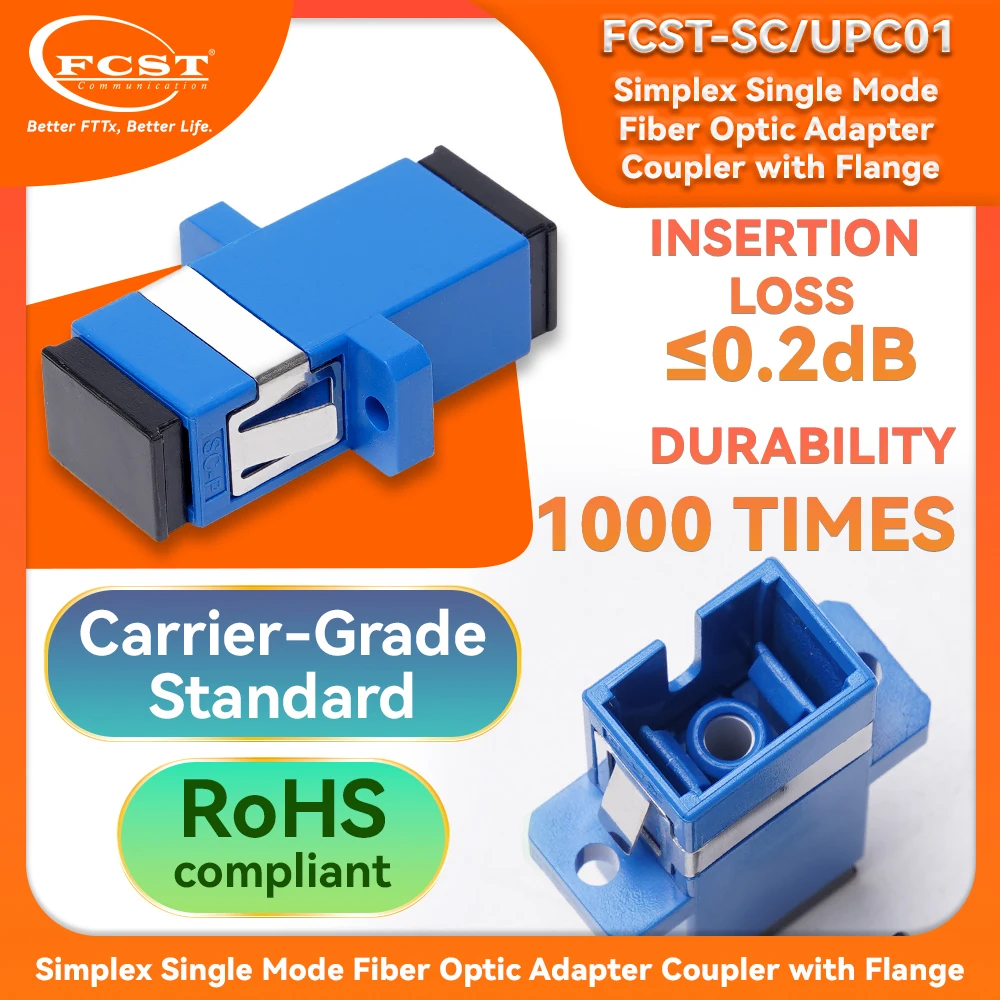 FCST-10Pcs-50Pcs-Fiber-Optic-Connector-Adapter-SC-UPC-SM-Flange-Single-mode-Simplex-SC-SC.jpg