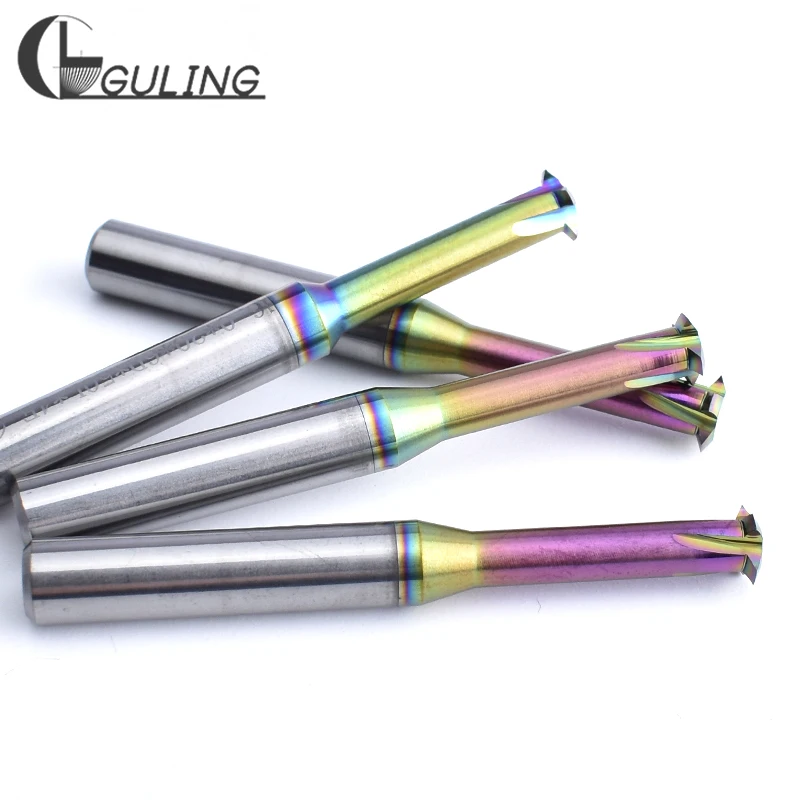 CNC-60Degree-Tungsten-Steel-Single-tooth-Thread-Milling-Cutter-M1-M1-2 ...