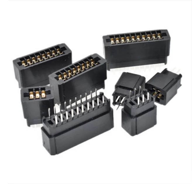 2.54mm Pitch Edge Card Connector Slot Bus Socket Gold Finger Socket PCB ...