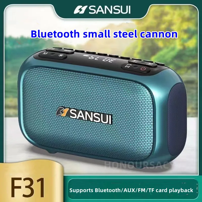 New-Sansui-F31-Retro-Radio-Wireless-Bluetooth-Speaker-Mini-Plug-in ...