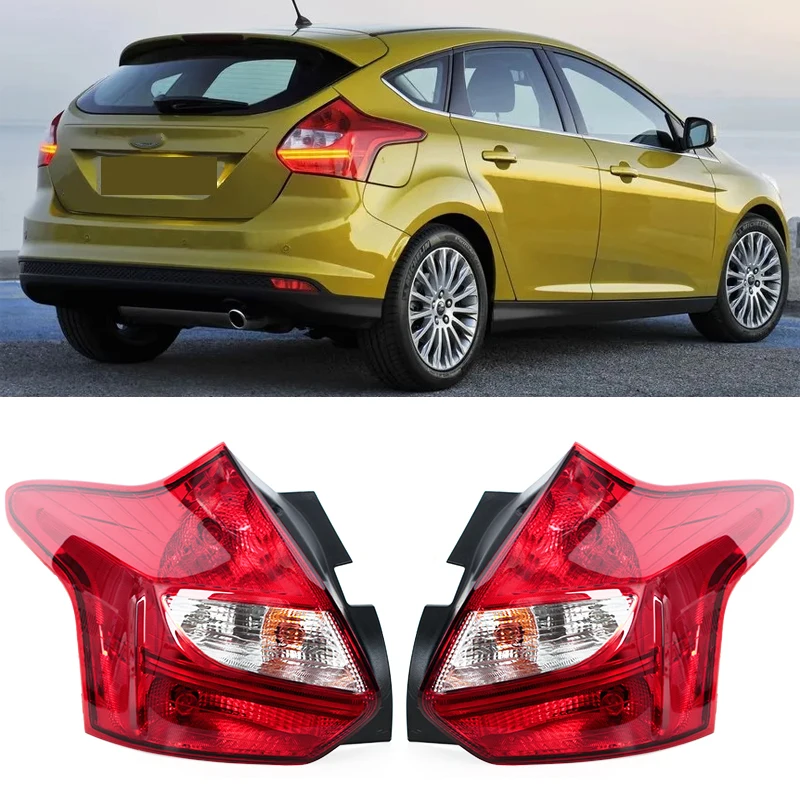 Car-Tail-Lights-Assembly-For-Ford-Focus-Hatchback-2012-2013-2014-Wiith ...
