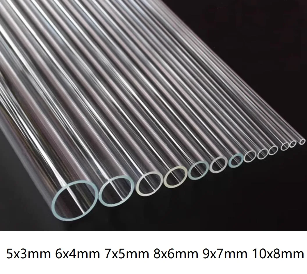 5mm 6mm 7mm 8mm 9mm 10mm OD transparent acrylic tube plexiglass pipe ...