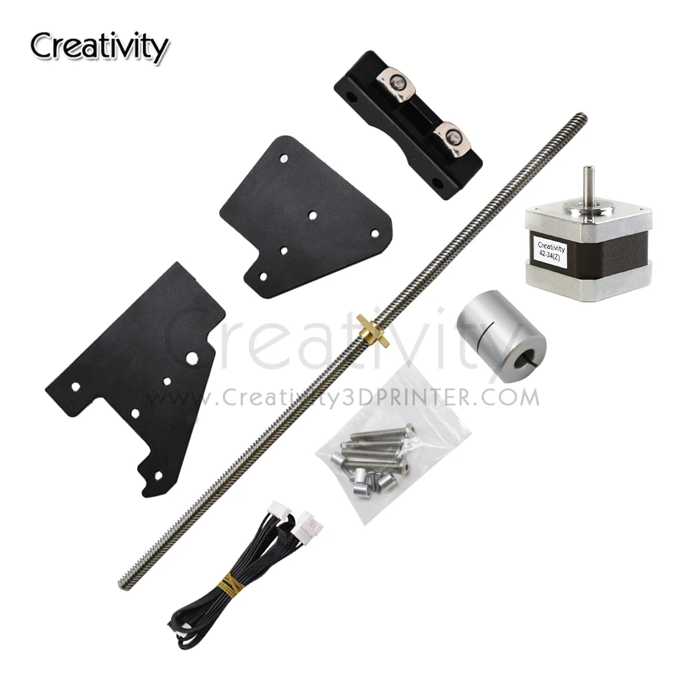 Ender3 Cr10 Dual Z Axis Upgrade Kits T8 8 Lead Screw 42 34 Stepper