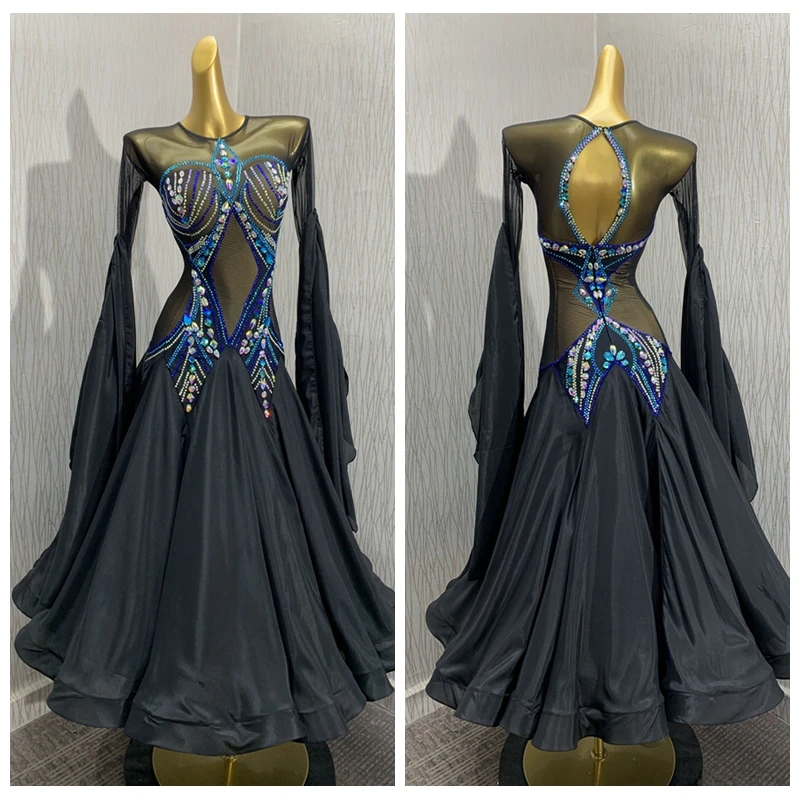 Robe De Danse Standard Pour Compétition, Tenue De Salle De Bal, Robe De ...