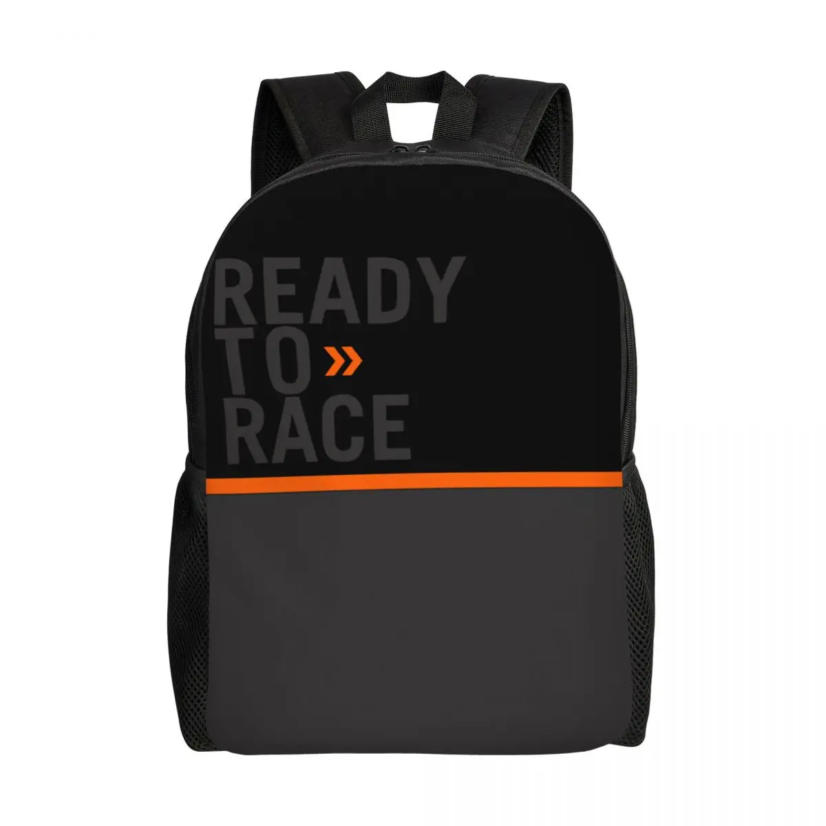 Ready-To-Race-Logo-Travel-Backpack-Men-Women-School-Computer-Bookbag ...