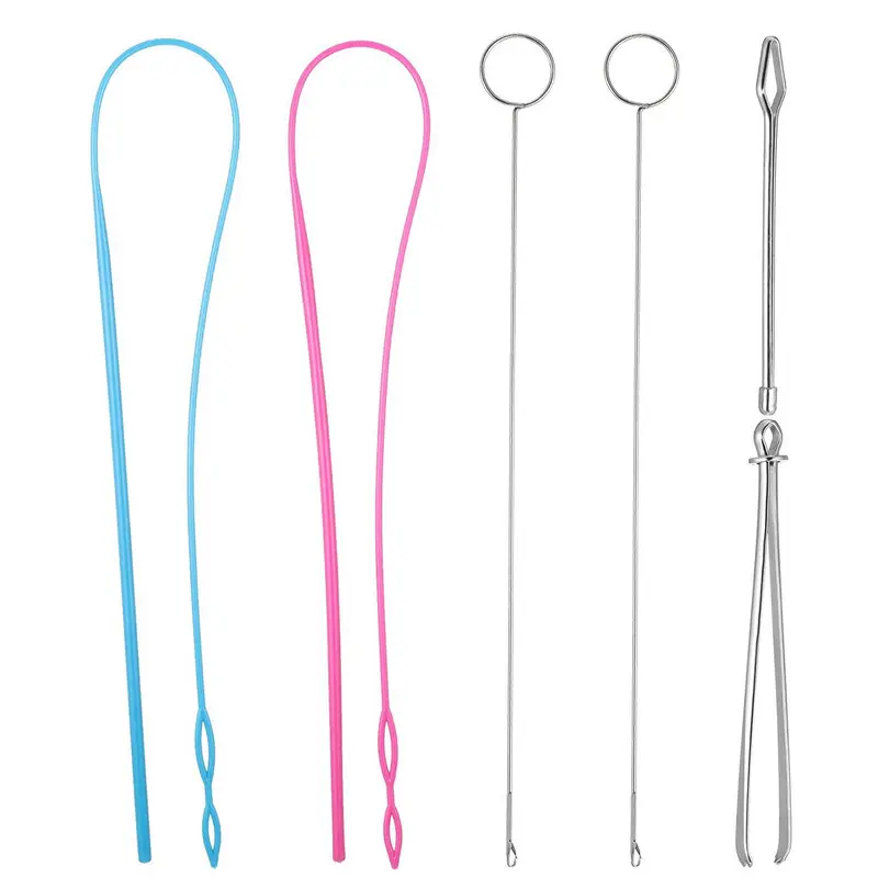 Threader-Sewing-Loop-Kit-Metal-Tweezers-waist-string-threading-Tool ...