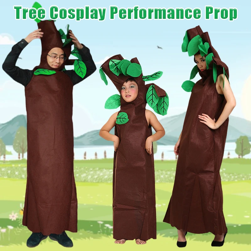 Cartoon-Adults-And-Kids-Halloween-Party-Costumes-Children-s-Trees ...