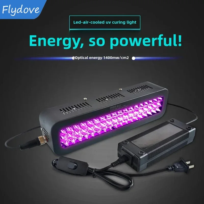 Air Cooled LED UV Lamp 365nm 395nm 405nm Led High Power Ultraviolet ...