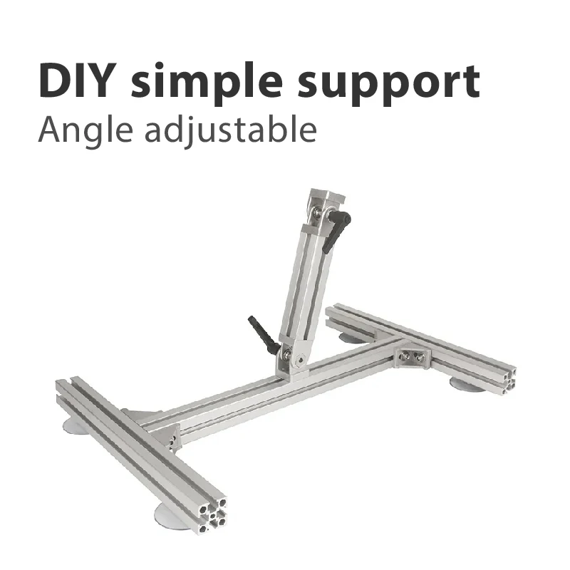 DIY Linear Actuator Stands Aluminium Alloy Pitch Angle Adjustable Motor ...