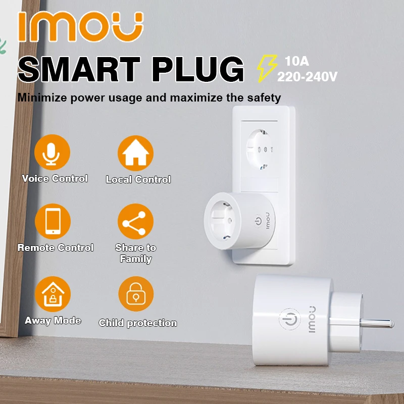 IMOU-Smart-Plug-CE1-Socket-10A-Power-Home-Appliance-Remote-Control ...