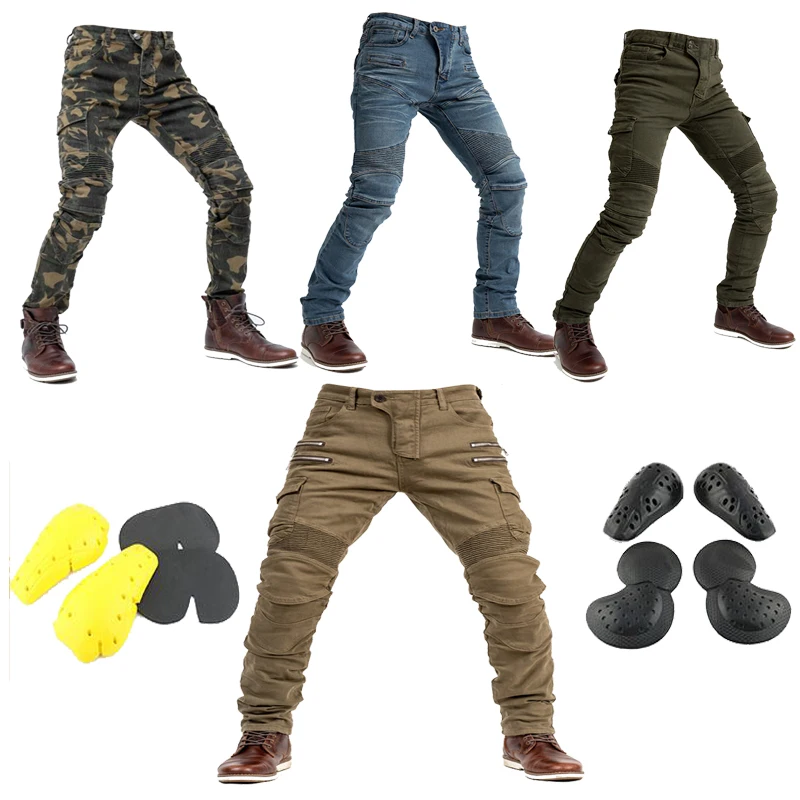 PK718-B06-Motorcycle-Riding-Pants-Pantalon-Moto-Jeans-for-Men-Women ...