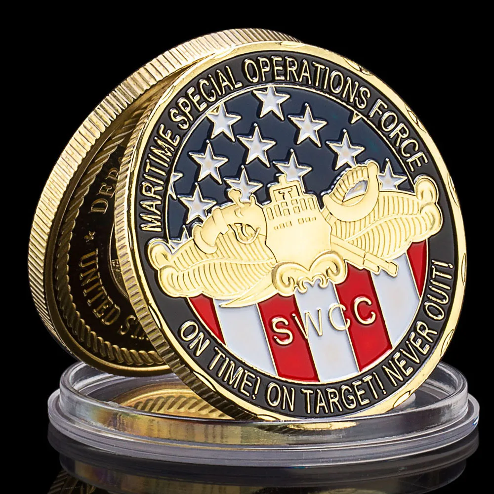 SWCC-Souvenir-Maritime-Special-Operations-Force-Military-Navy-Coin ...