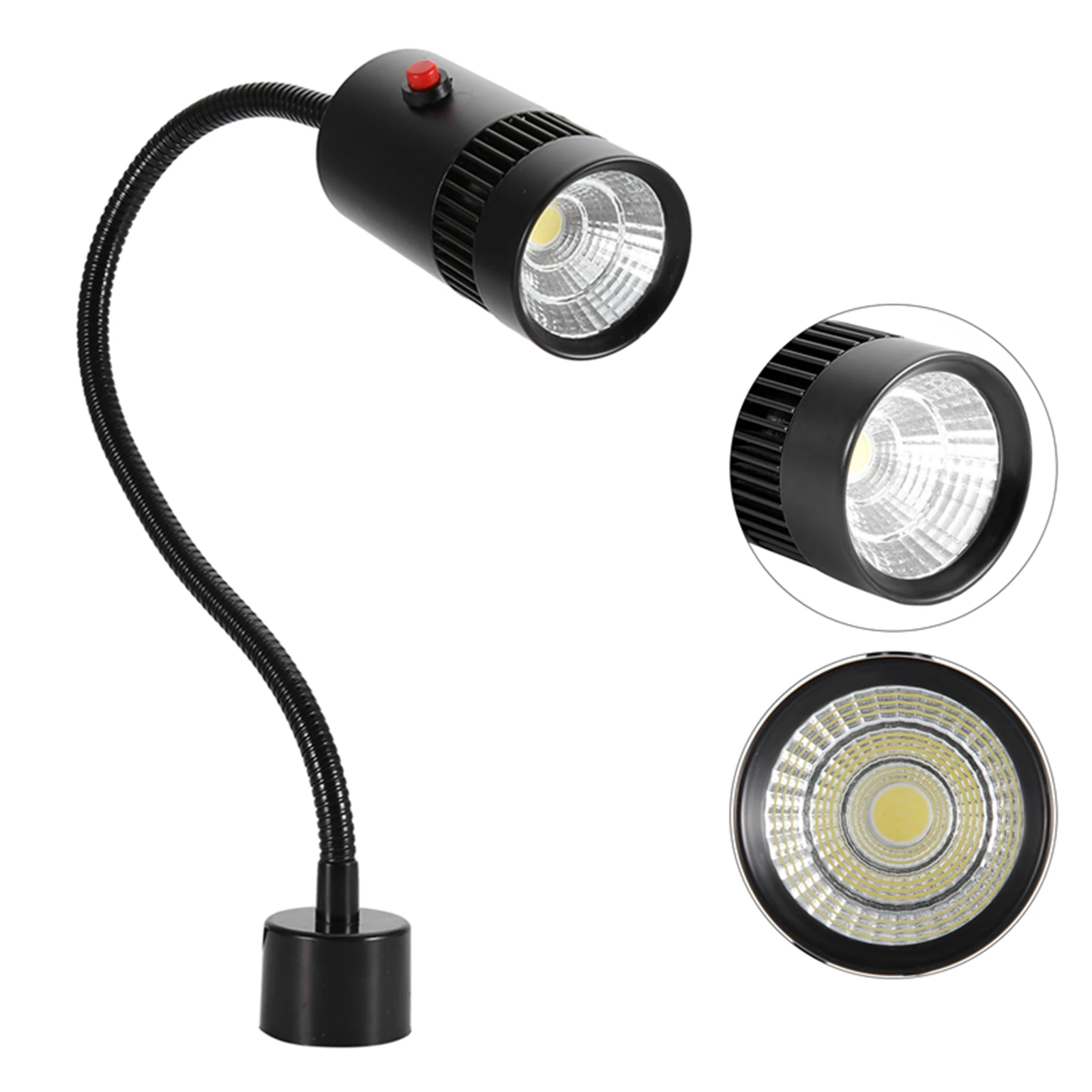 7W-110-220V-LED-Sewing-Machine-Light-Adjustable-Neck-Machine-Tool ...