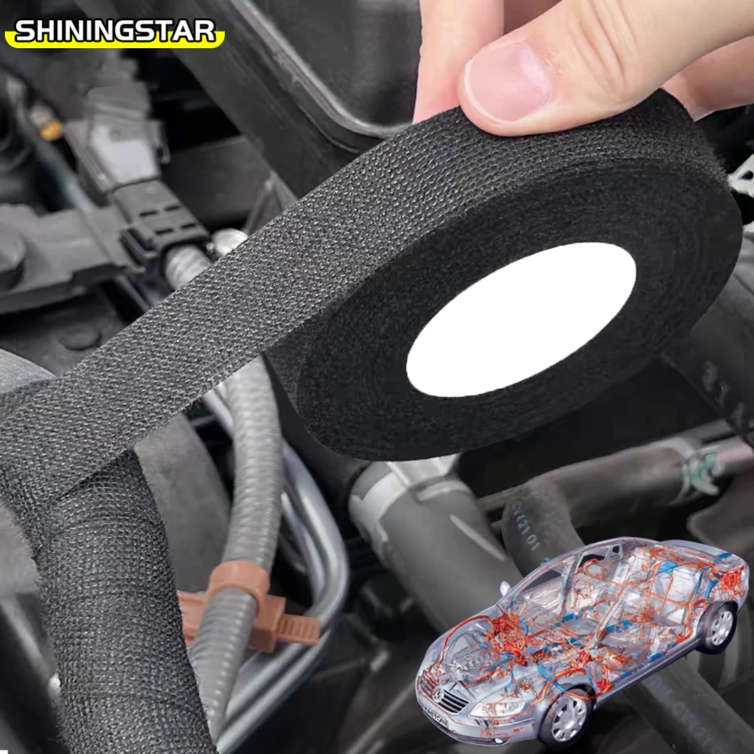 Electrical-Tape-Heat-Resistant-Harness-Tape-Adhesive-Cloth-Fabric-Tape ...