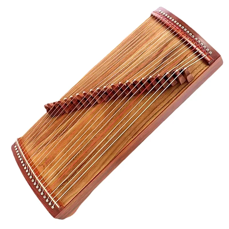 68cm Portable Mini Guzheng 21 Strings Solid Wood Chinese Zither ...