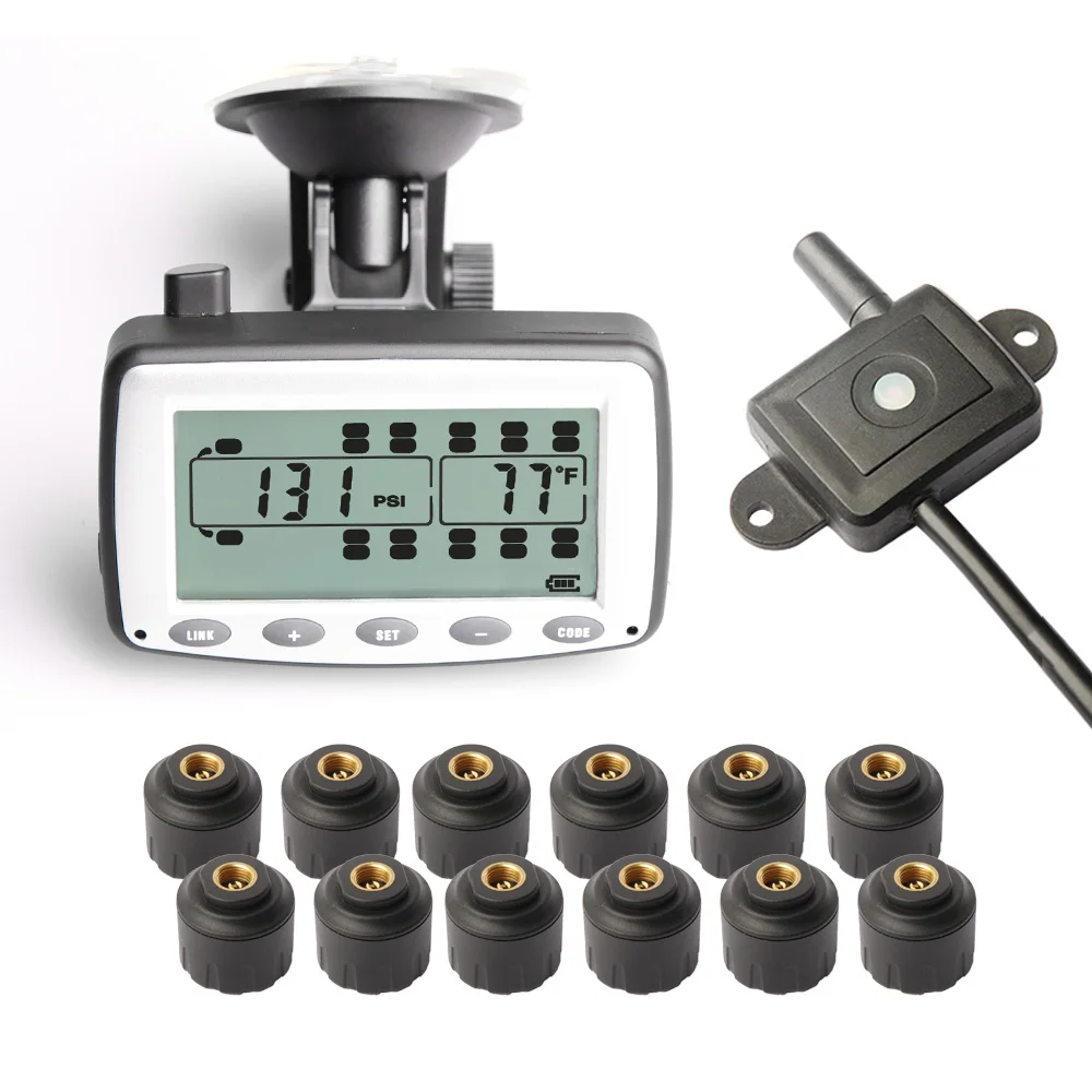 Truck-Tire-Pressure-Monitoring-System-for-Tractor-Trailer-RV-Caravan ...