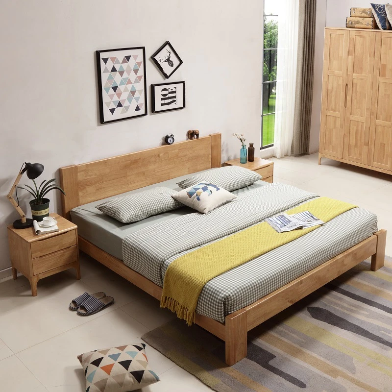 Simple Wooden Beds Design