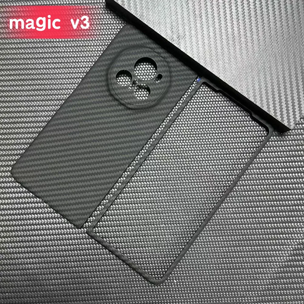 Genuine-Aramid-Fiber-Case-for-Honor-Magic-V3-Ultra-thin-Business-Phone ...