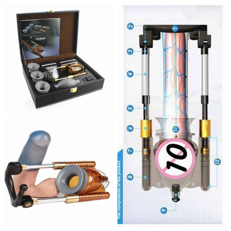 Size Doctor Penis Enlargement Device Enlarge Pump Extender Vacuum For ...