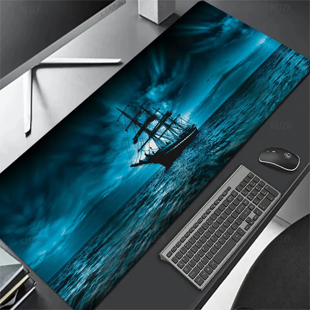 Korsan-gemisi-oyun-Mouse-Pad-geni-letilmi-s-men-kaymaz-kau-uk-klavye ...