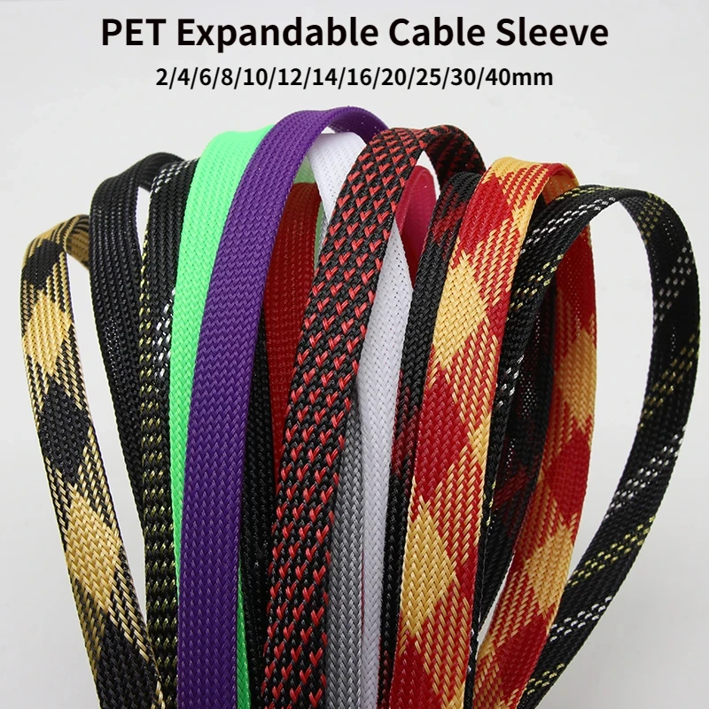 Braided-Cable-Sleeve-2mm-4mm-6mm-8mm-10mm-12mm-14mm-16mm-40mm-PET ...