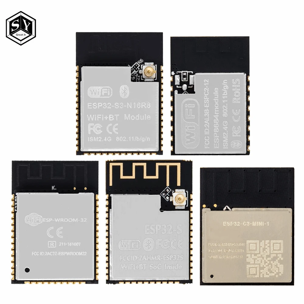 ESP32-ESP-32-Wireless-Module-ESP32-S-ESP-WROOM-32-ESP-32S-ESP32-C2 ...