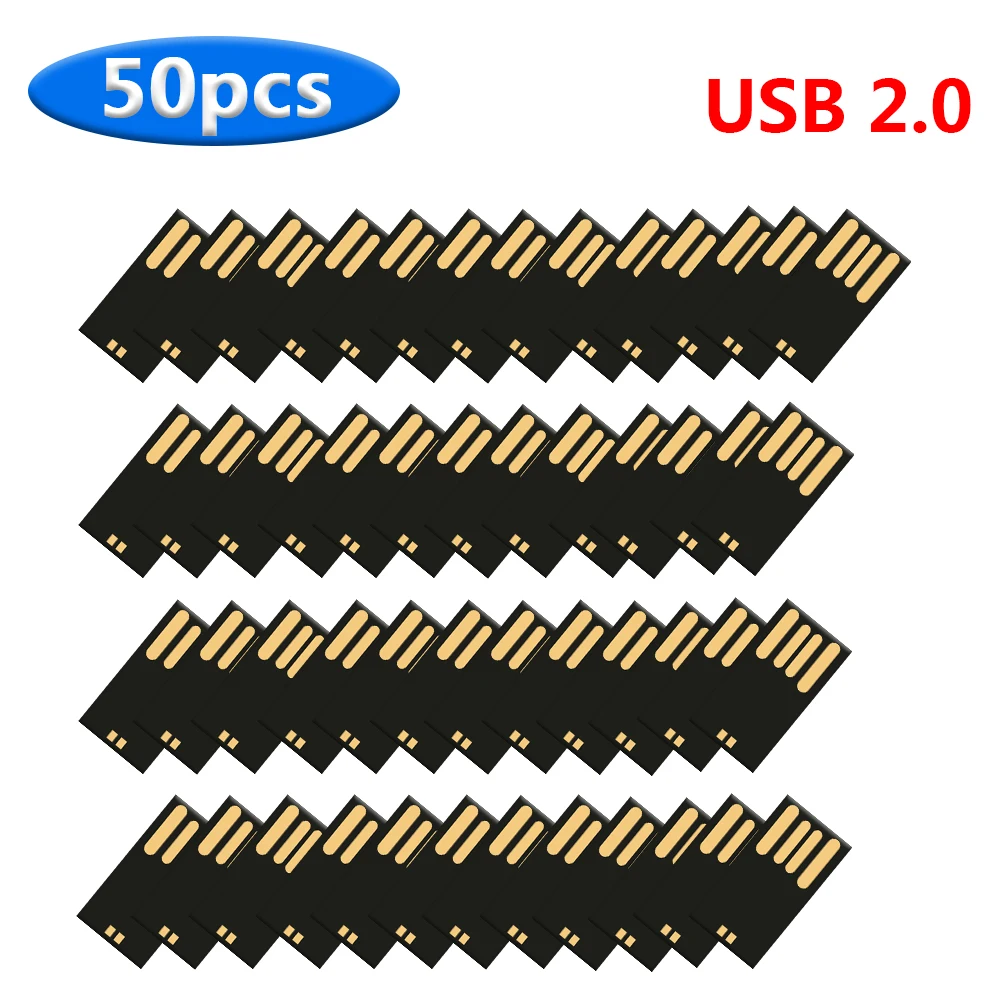 Pendrive USB 2,0 de placa larga, unidad de memoria semiacabada con Chip ...