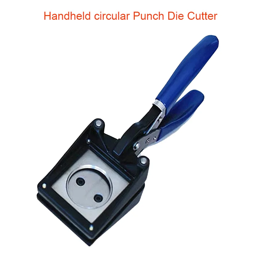 Handheld Manual Circular Punch Die Cutter Cutting Diameter Size 25mm