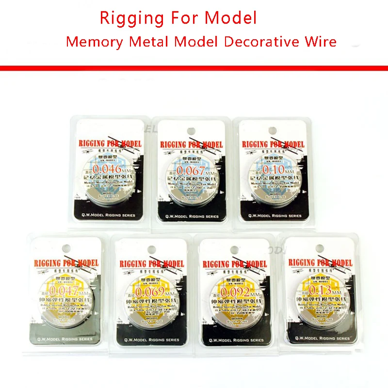 1/350 1/700 Ship Model Memory Metal Rigging Models Decorative Wire ...