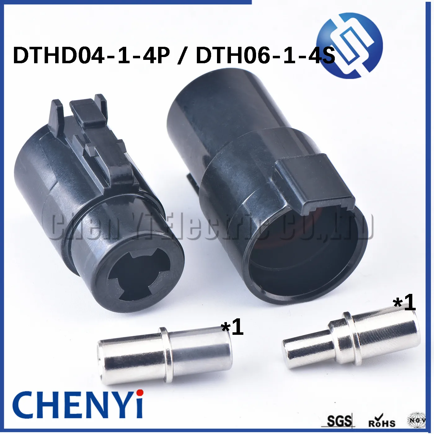 Deutsch 1 Pin female male car Cable Haness Waterproof Socket DTHD04 1 ...