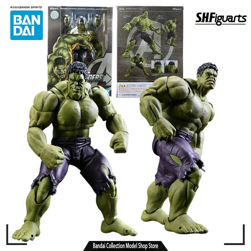 Bandai-Original-Model-Kit-Marvel-S-H-Figuarts-Hulk-the-Avengers-Anime ...