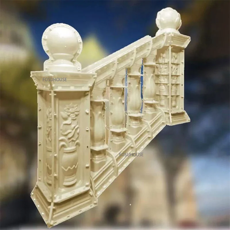 European-Stair-Handrail-Mold-Cement-Railing-Fence-Model-Cast-in-place ...