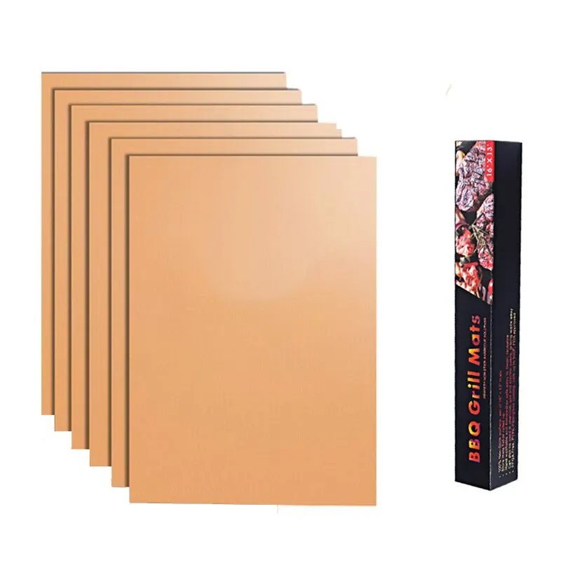 6PCS-Outdoor-Party-Barbecue-Mat-Non-Stick-High-Temperature-Resistant ...