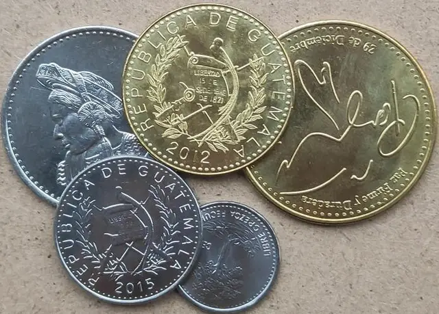 Guatemalan Coins And Money