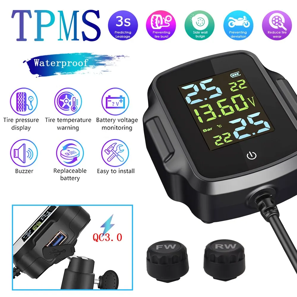 Sistema-de-Monitoreo-de-presi-n-de-neum-ticos-para-motocicleta-TPMS-Kit ...