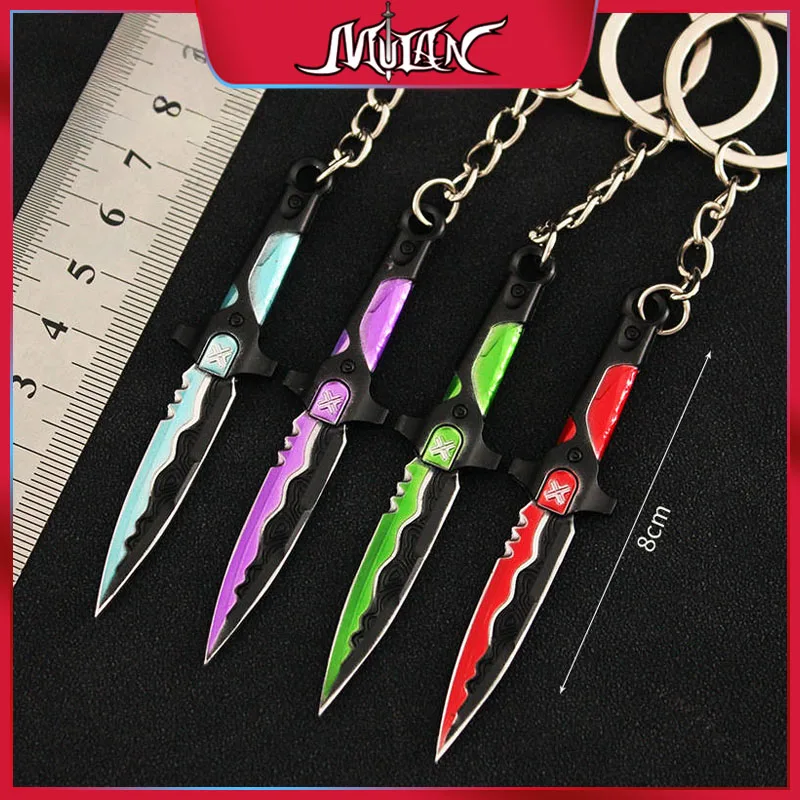 Valorant-Weapon-VCT-LOCKIN-Skin-Blade-of-Mercy-9cm-KeyChain-Uncut ...