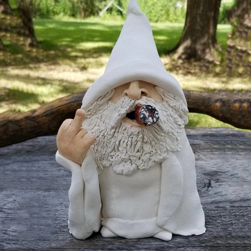 Micro-Smoking-Gnome-Est-tua-Paisagem-Decora-o-Do-Jardim-Resina ...