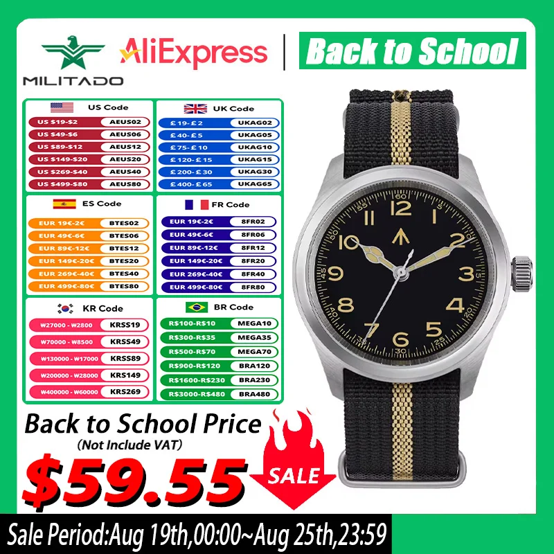 Militado-ML08-38mm-Quartz-Watch-VH31-Movement-Double-Domed-Sapphire ...