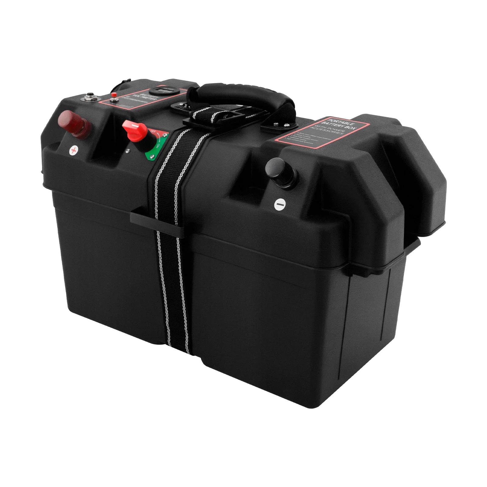 Multi-function Battery Box Battery Case Holder Storage Box Motor Power ...